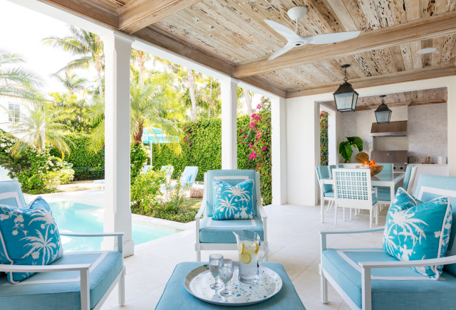 Patio Tropical Beach Luxury Modern Tropical Beach House South Florida,