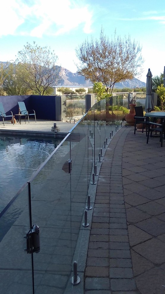 Tucson, Arizona - Contemporary - Patio - Phoenix - by AquaView Fencing ...