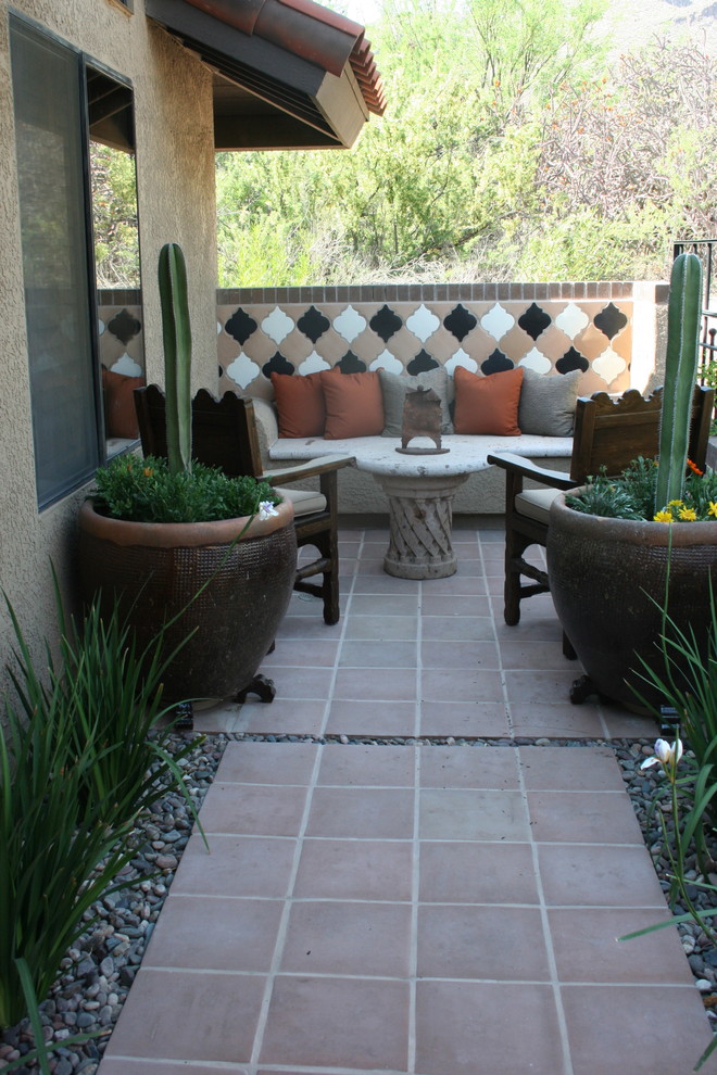 Tucson Retreat Courtyard - Mediterranean - Patio - Phoenix - by ...