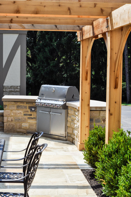Tudor Patio Update - Traditional - Patio - Columbus - by McCullough's ...