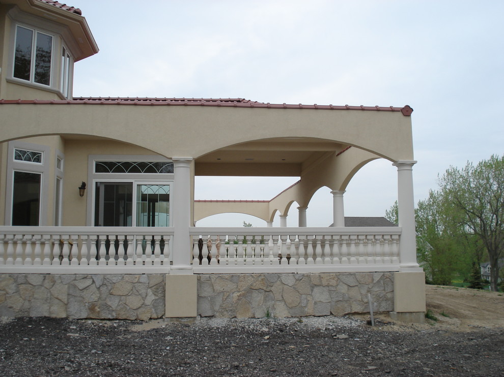 Tuscan Columns and Balustrades - Traditional - Patio - Chicago - by ...