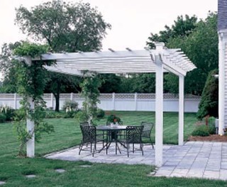Tuscan Patio Pergola Designs