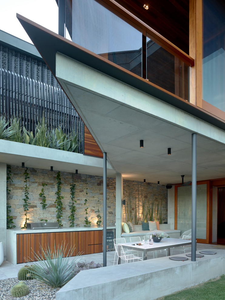 Twin Peaks - Contemporary - Patio - Brisbane - by JBS Building ...