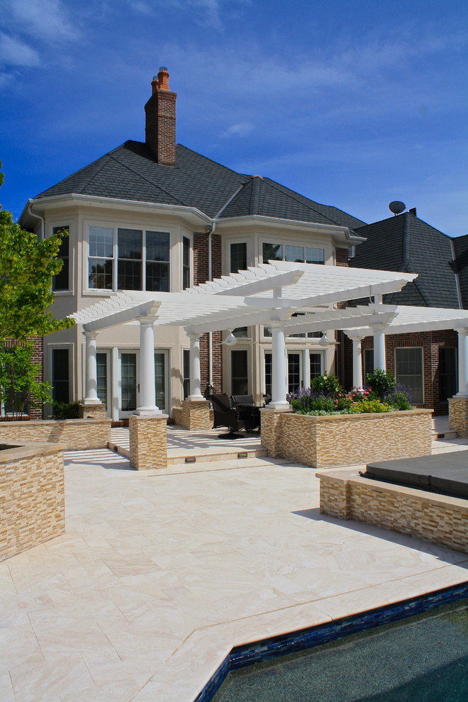 Two Tier Pergola - Traditional - Patio - St Louis - by Terra Nova ...