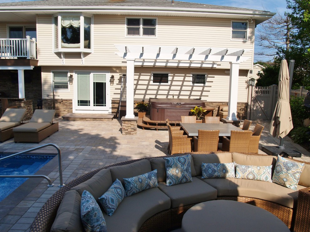 Ultimate Backyard Renovation - Craftsman - Patio - New York - by Topaz ...