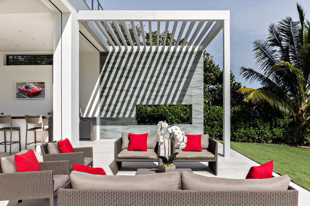 Ultra Modern Jupiter Riverfront Estate - Contemporary - Patio - Miami ...