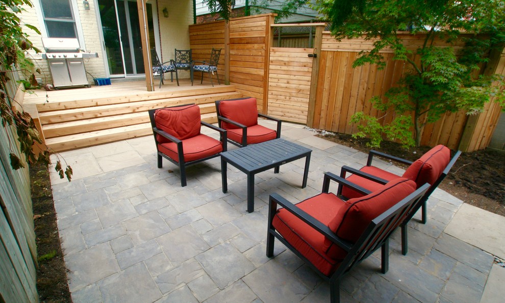 Upper Beaches backyard - Terrasse et Patio - Toronto - par Ted Hobson ...