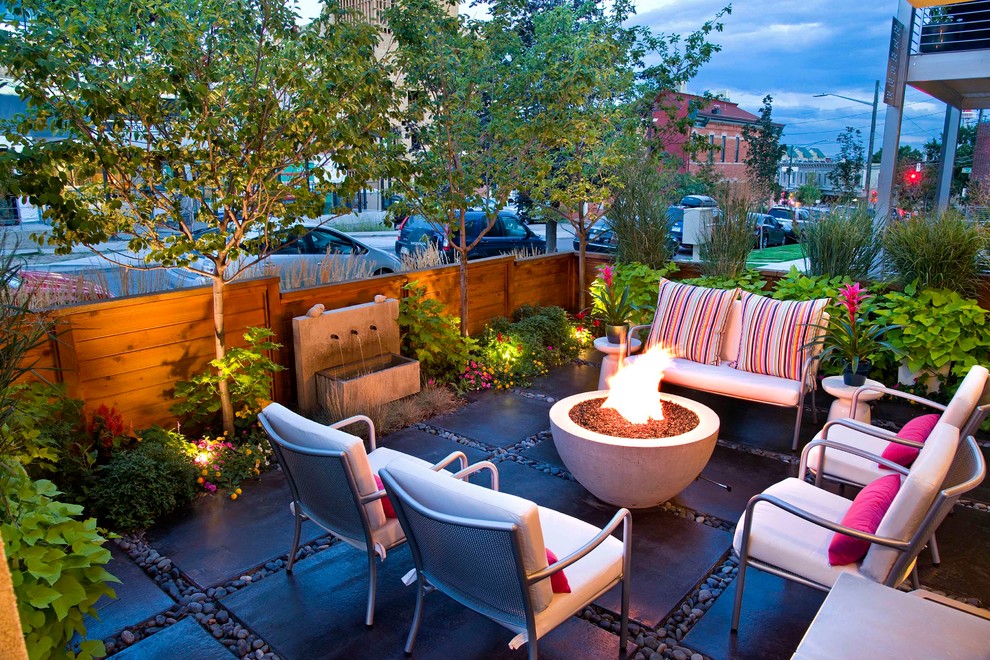 Urban Oasis - Contemporary - Patio - Denver - by Lifescape Colorado ...