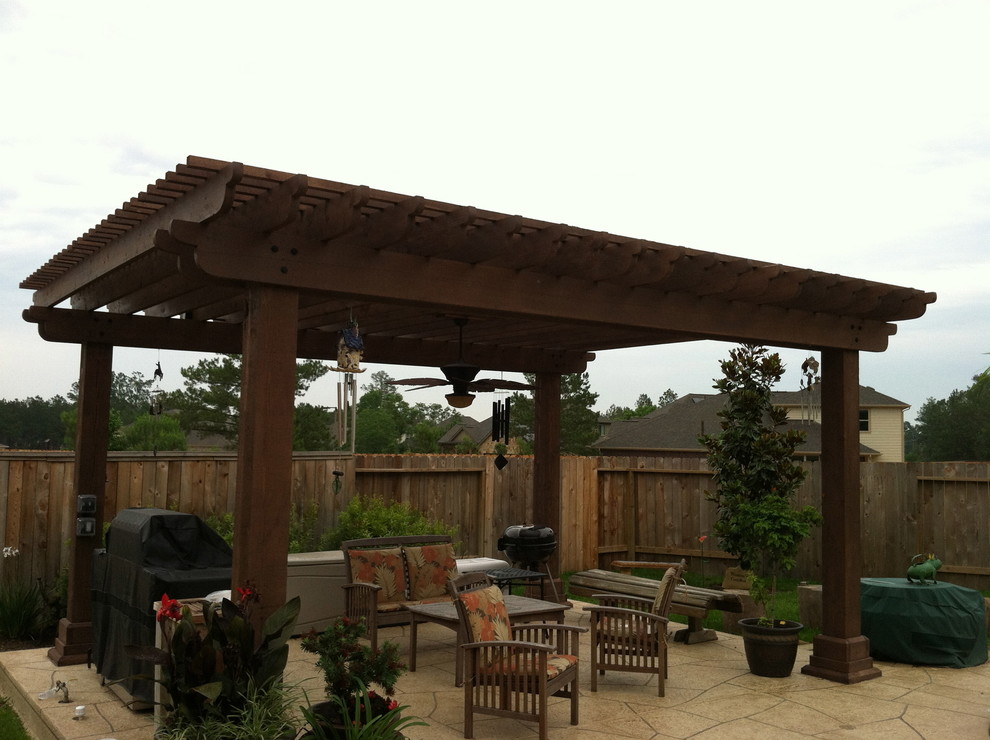 Variety of work done over our 8 years in business - Patio - Houston ...