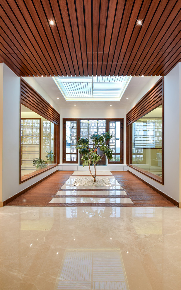 Vastu Villa - Contemporary - Porch - Bengaluru - by Nayan Soni ...