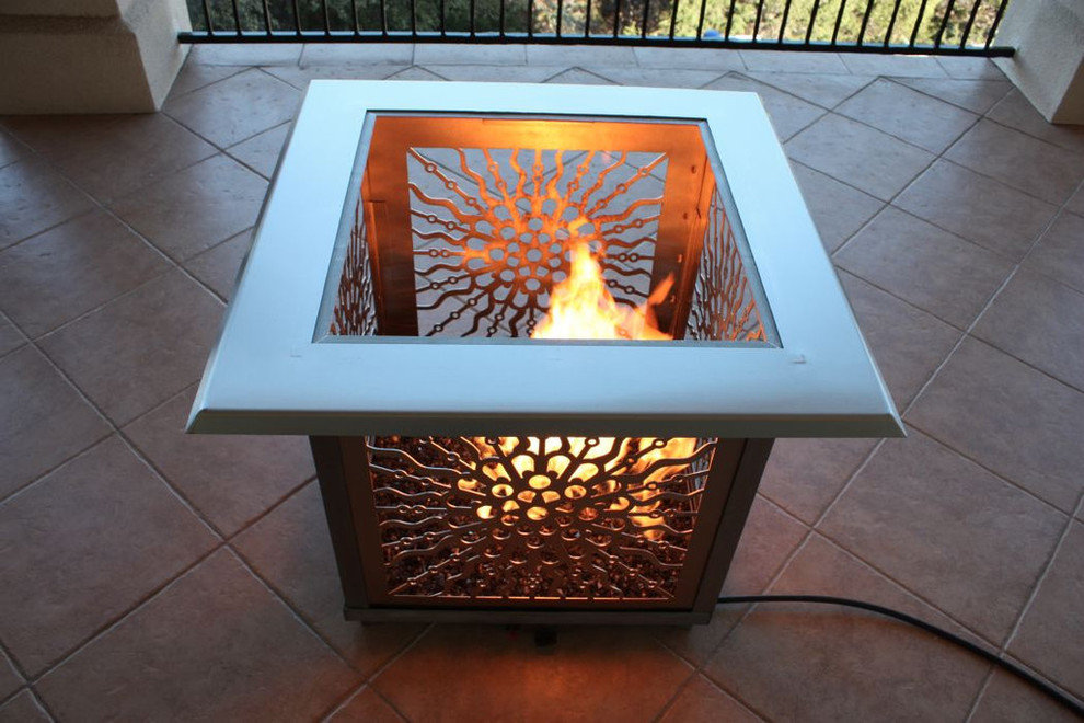 Victorian Flatpack Architectural Fire Feature - Contemporary - Patio ...