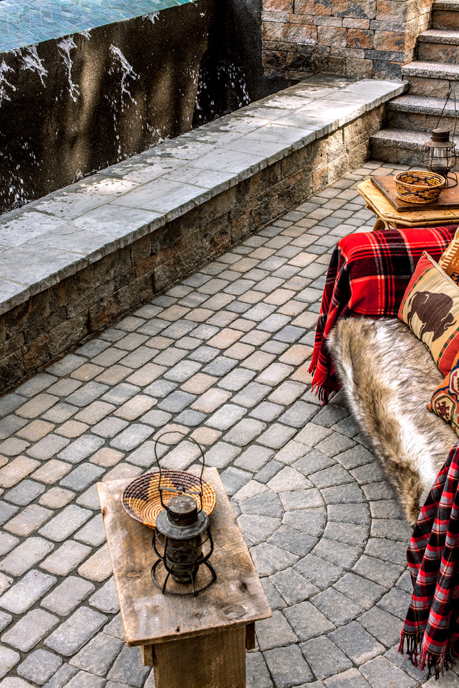 Villagio Paver - Rustic - Patio - Philadelphia - by Techo-Bloc | Houzz