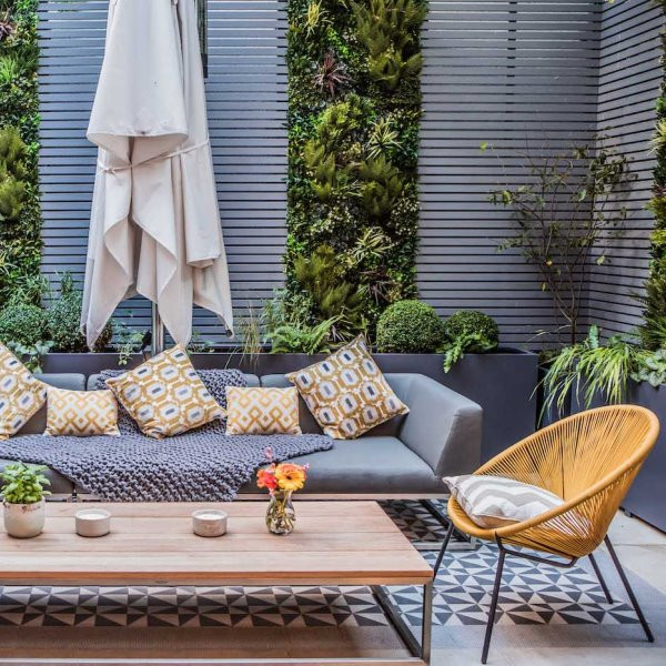 VistaFolia Green Wall - Courtyard Vertical Garden - Contemporary ...