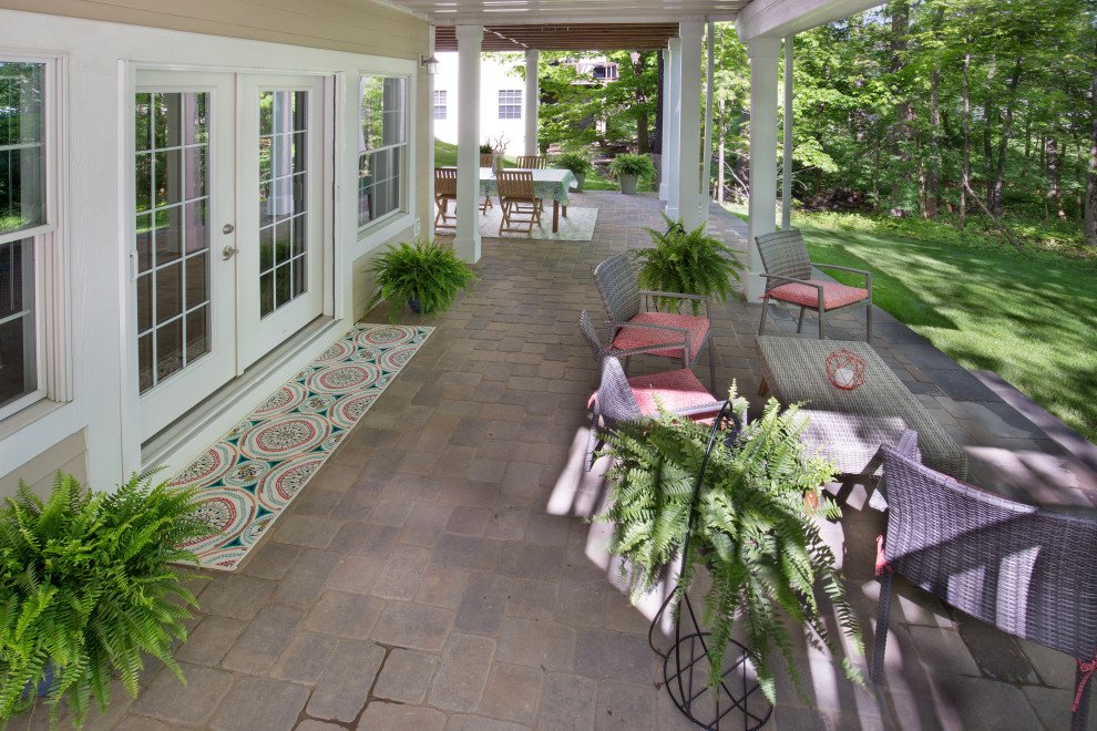 Walkout Basement Patio & Upper Level Deck - Beach Style - Patio ...
