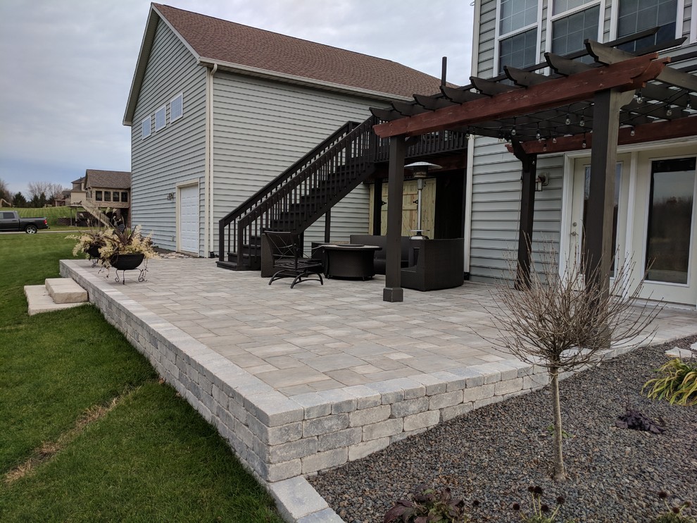 Walkout Patio and Landscape - Traditional - Patio - Chicago - by NWI ...