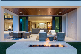 Warm Modern in Boca Raton - Modern - Patio - Miami - by Marc-Michaels ...