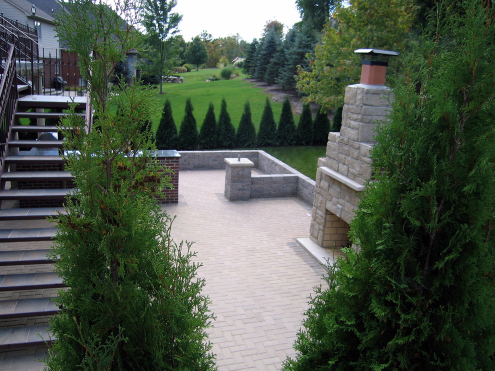 Washington Township Custom Swimming Pool with Elevation - Patio ...