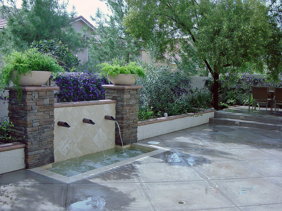 Water Features - Mediterranean - Patio - Las Vegas - by Jeff Lee ...