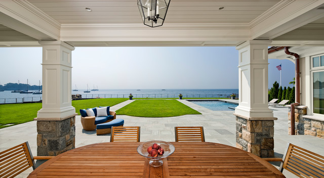 Waterfront Residence - Traditional - Patio - New York - by Robert A ...