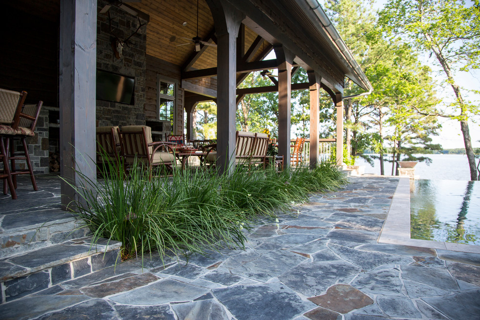 Wavy V Ranch - Landscape Construction - Traditional - Patio - Austin - by Landvisions | Houzz