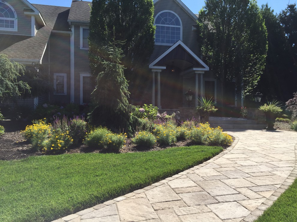 Welcoming Court - Craftsman - Patio - New York - by GARY DUFF DESIGNS ...