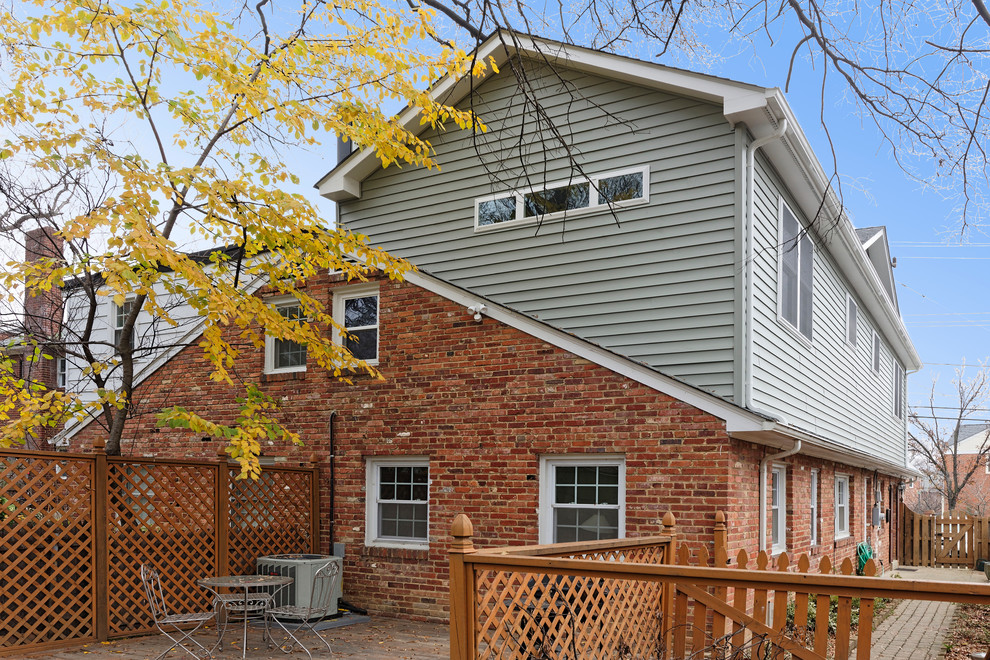 West Glebe Second Level Dormer Addition - Traditional - Patio - DC ...