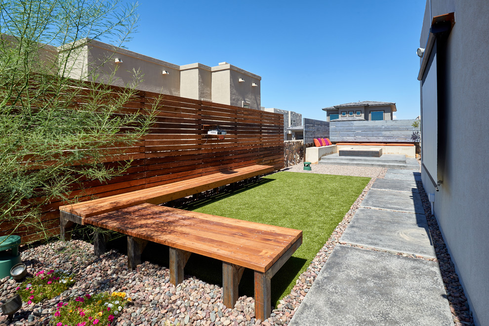 Westside El Paso Contemporary Outdoor Living - Contemporary - Patio ...