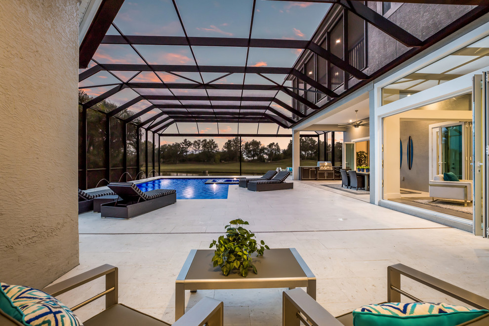 Whole House Remodel and Pool addition - Modern - Patio - Tampa - by ...