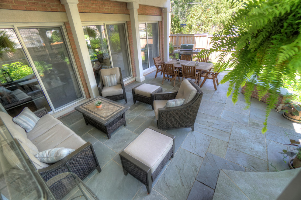 Wilmette Residence - Lounge Terrace and Landscape - Traditional - Patio ...