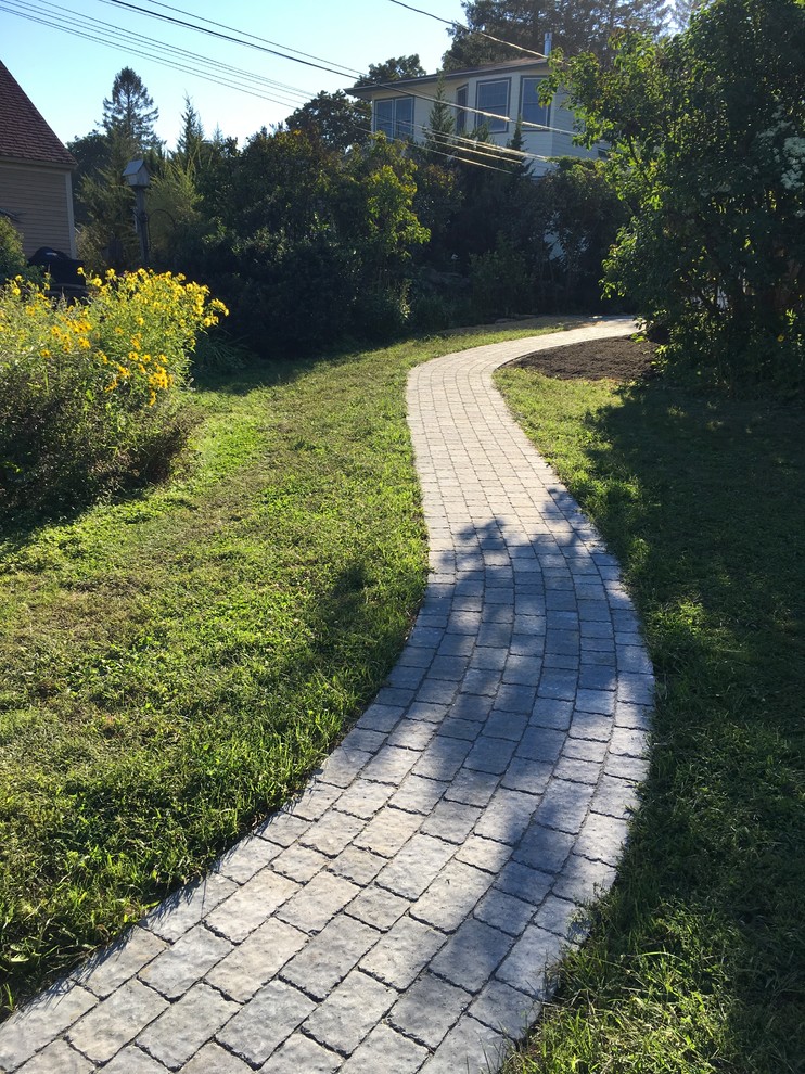 Winding Walkway - Landscape - Portland Maine - by Tree and Stone ...