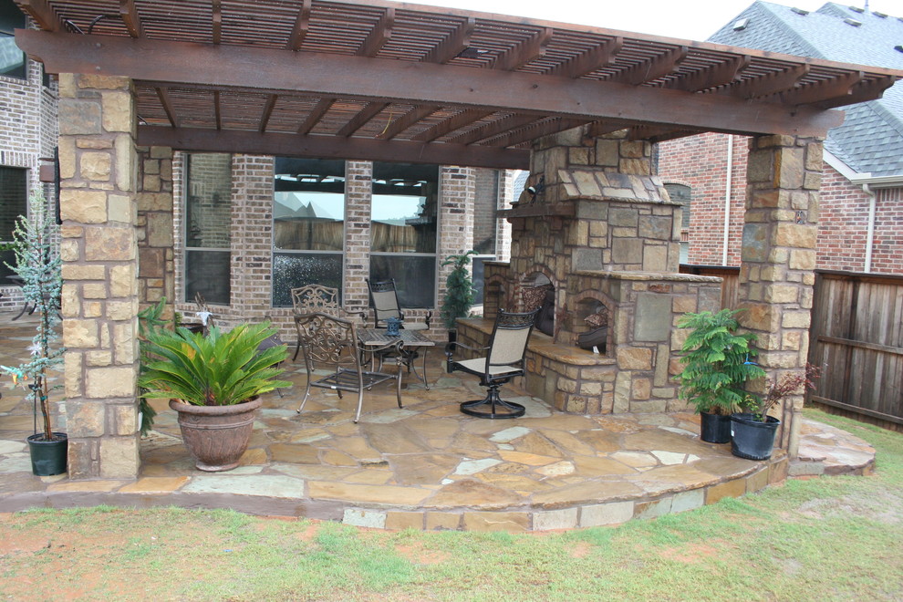 Wood Springs - Traditional - Patio - Dallas - by Artistic Stoneworks ...