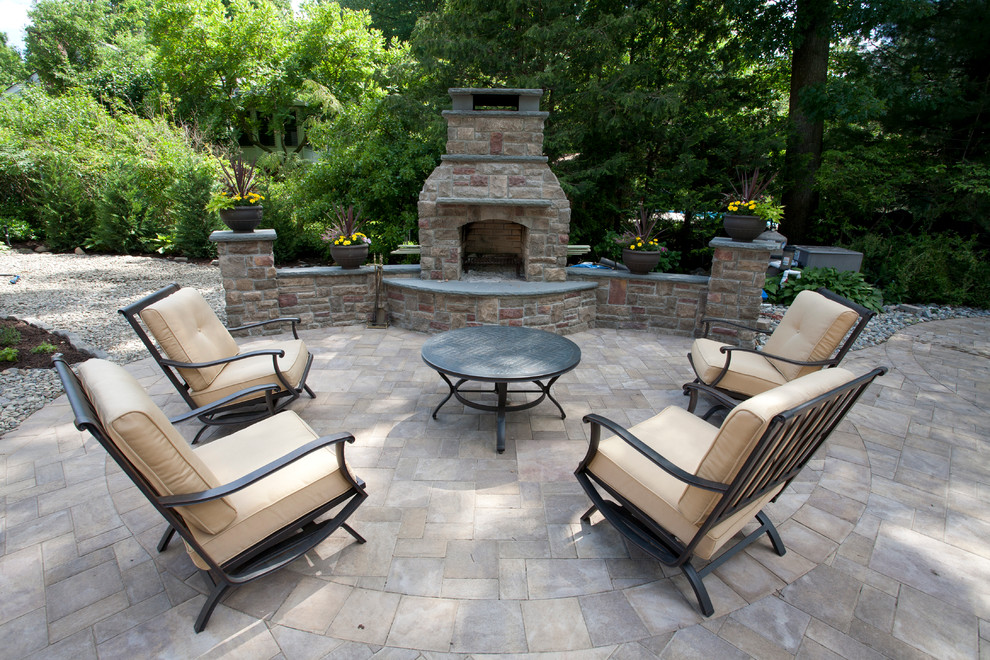 Wyckoff - Traditional - Patio - New York - by Thomas Flint Landscape ...