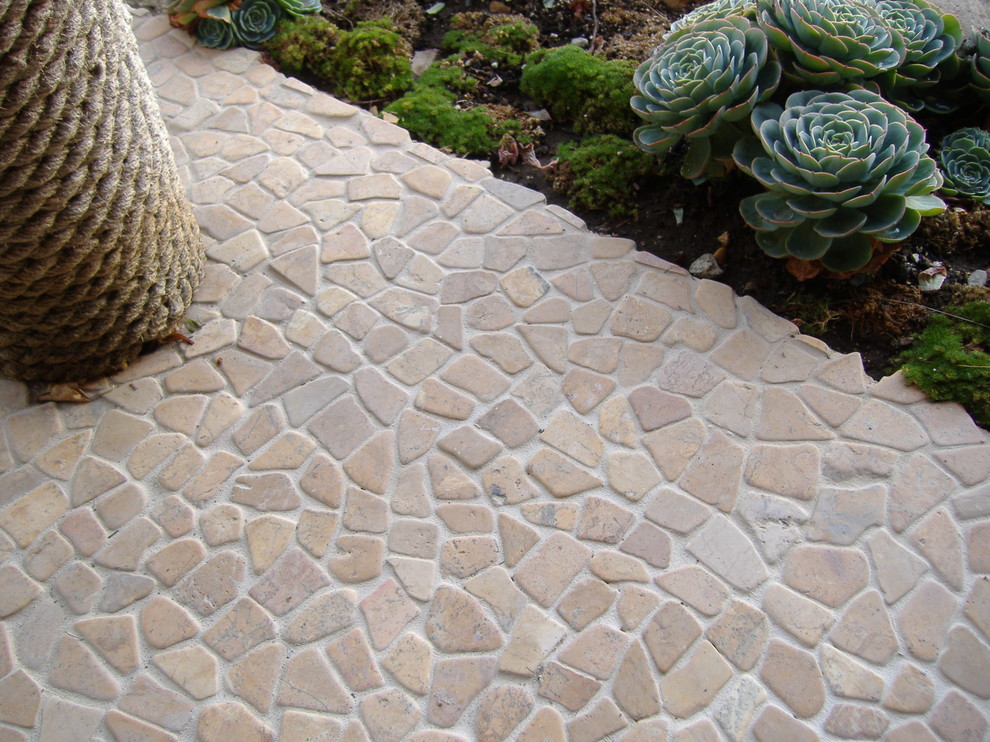 Zen Paradise Mosaic Style Installations - Contemporary - Patio - Santa ...