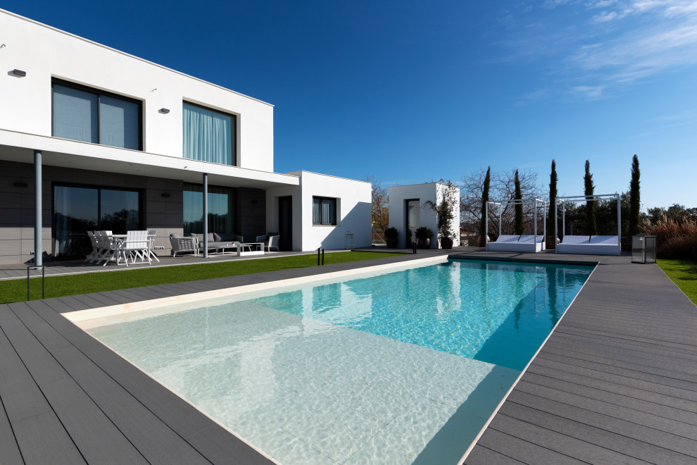 Piscina para disfrutar - Modern - Pool - Barcelona - by WORLDFER POOL ...