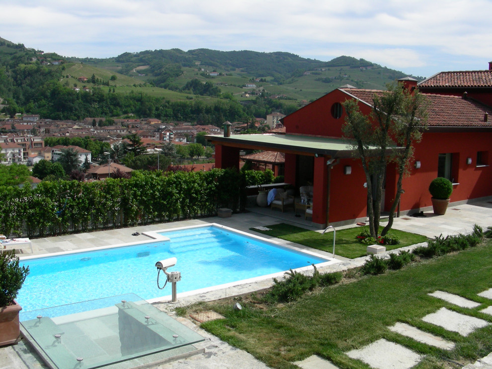 Giardino e piscina - Contemporary - Pool - Turin - by studio gallo ...