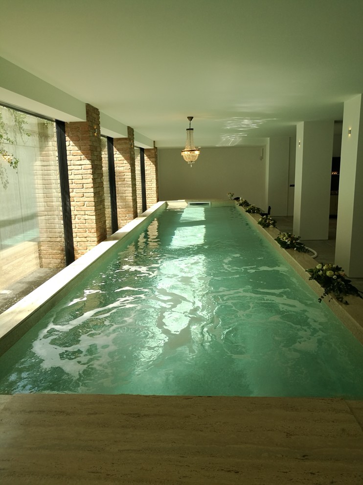 PISCINA INTERNA - Contemporary - Pool - Other - by Piscina Service ...