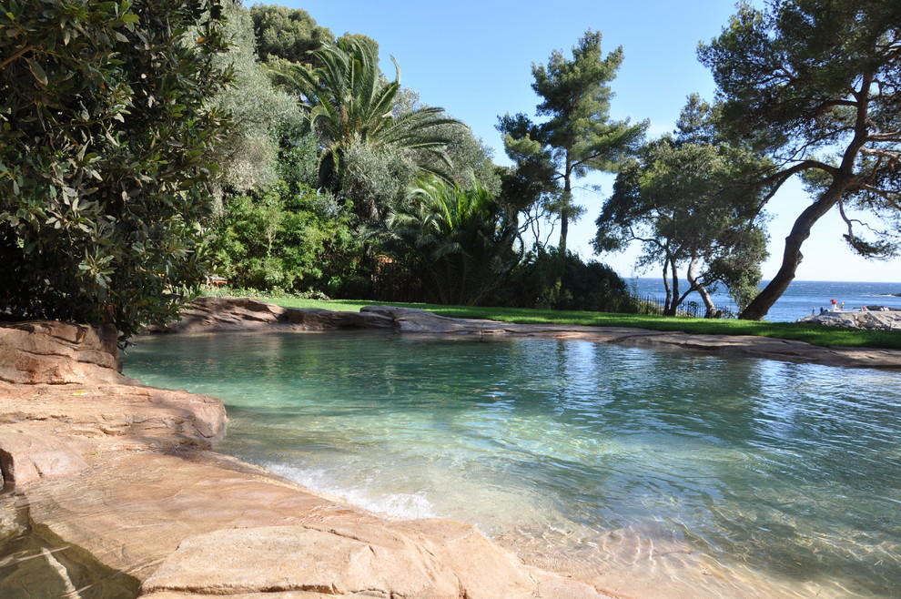 Piscines paysagées - Mediterranean - Pool - Marseille - by WATERWORLD ...