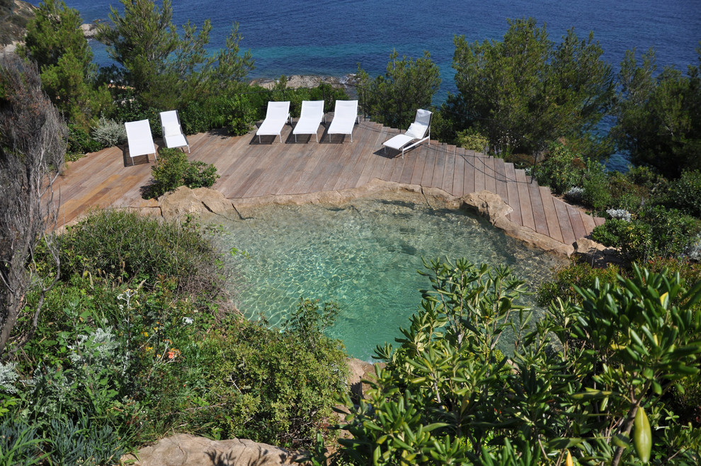 Piscines paysagées - Mediterranean - Pool - Marseille - by WATERWORLD ...