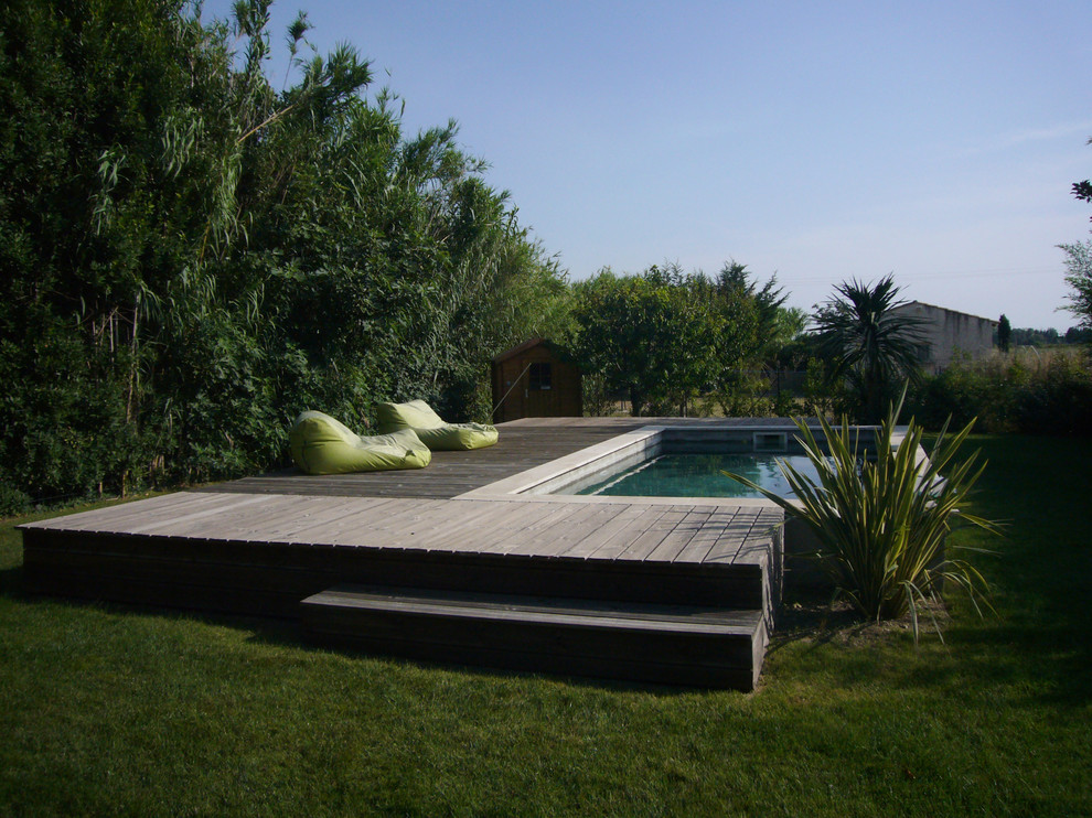 Réalisation d'une piscine abiotique dans les Costières Nimois ...