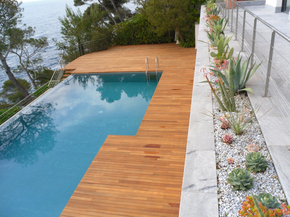 terrasse - Contemporary - Pool - Nice | Houzz