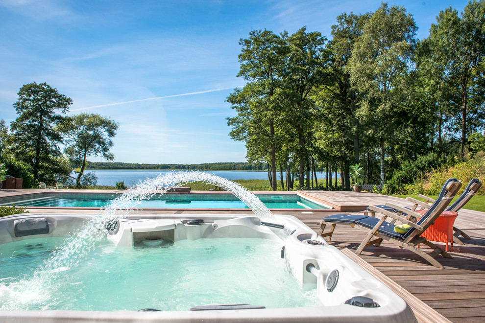 Våra pooler och spabad - Modern - Pool - Stockholm - by Pool Store ...