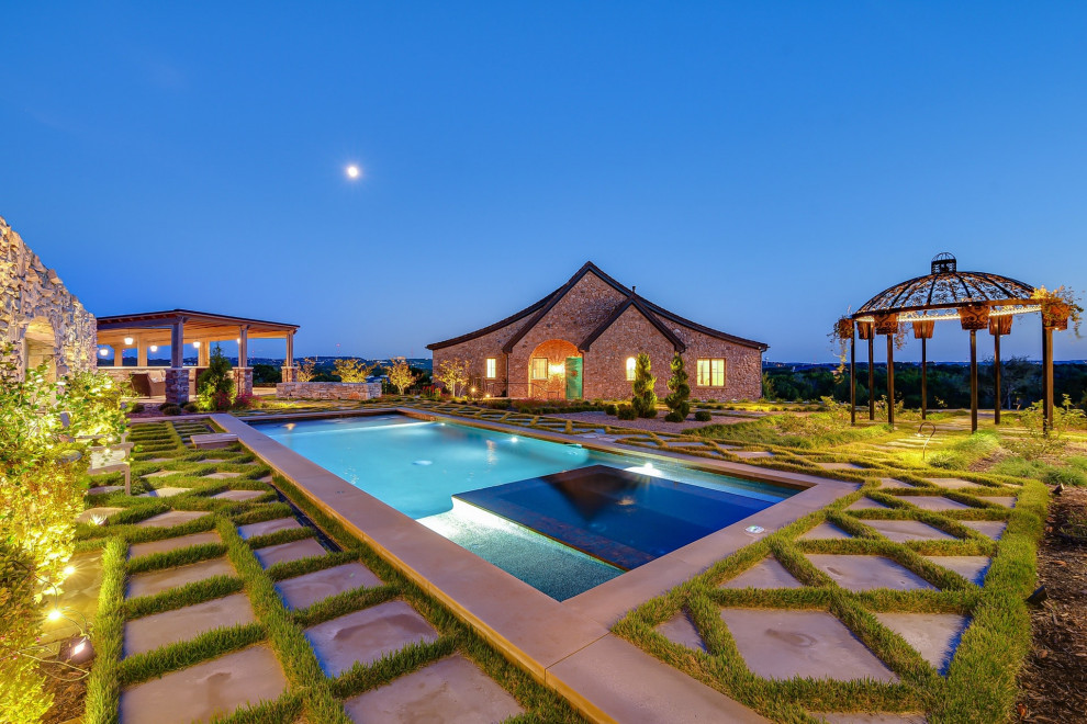 12th Century Manor House and Cottage - French Country - Pool - Austin - by Eppright Homes, LLC ...