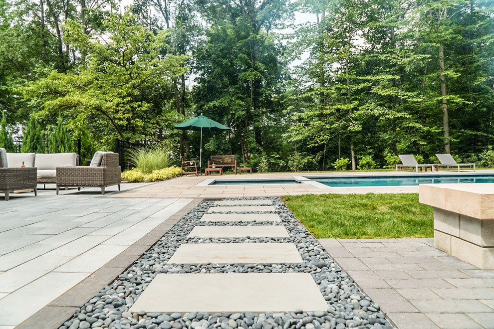 16x32 Gunite Pool with 8x8 Attached Spa - Pool - Other - by Oasis Pool ...