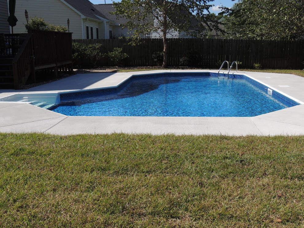 18X30 Grecian L - Traditional - Pool - Other - by Elite Pools And ...