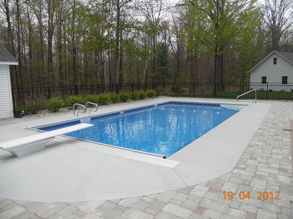 18x36 Pool w/ Auto Cover - Traditional - Pool - Other - by Spartan ...