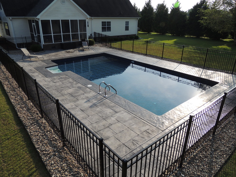 18X36 Swimming Pool - Traditional - Pool - Other - by Elite Pools And ...