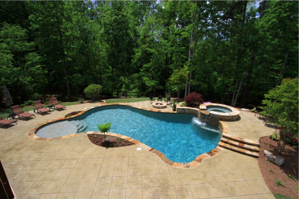 2013 Swimming Pool Photo Gallery - Traditional - Pool - Atlanta - by ...