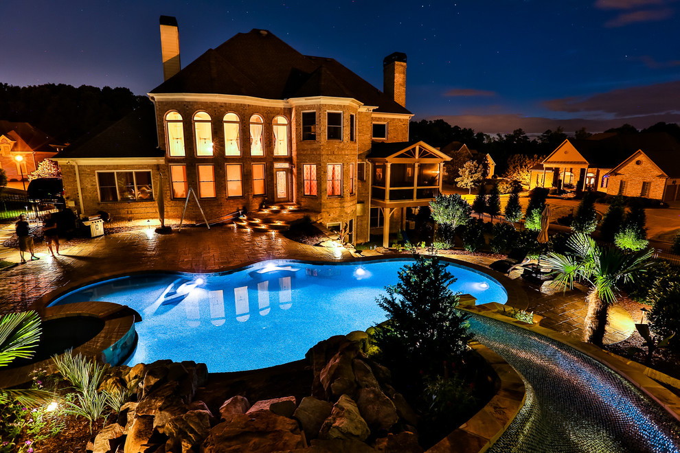 2015 Swimming Pools - Traditional - Pool - Atlanta - by Atlantis Pools ...