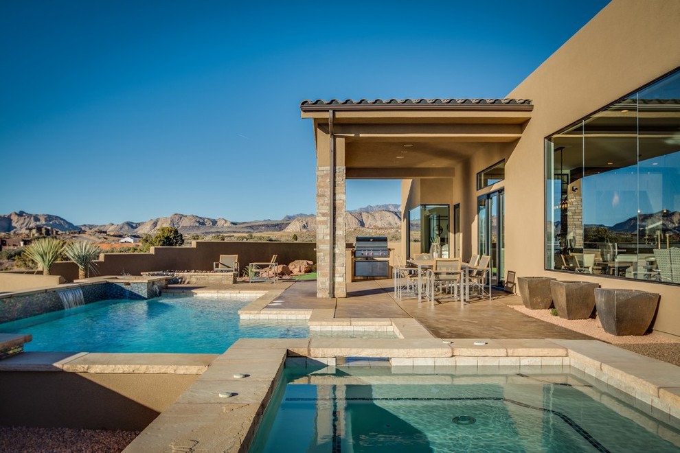 2016 St. George Utah Parade of Homes - Contemporary - Pool - Salt Lake ...
