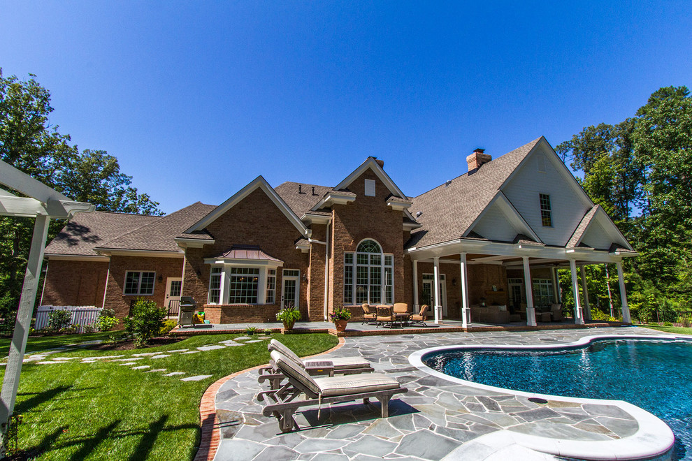 219 Hurlston - Traditional - Pool - Richmond - by Anthony DeRose and ...